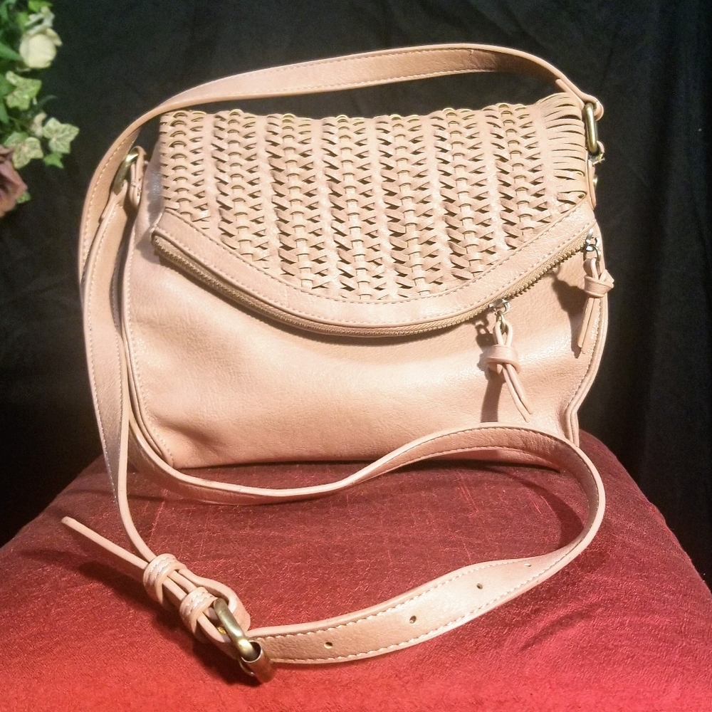 Sasha + Sofi Weaved Crossbody Purse - Gem